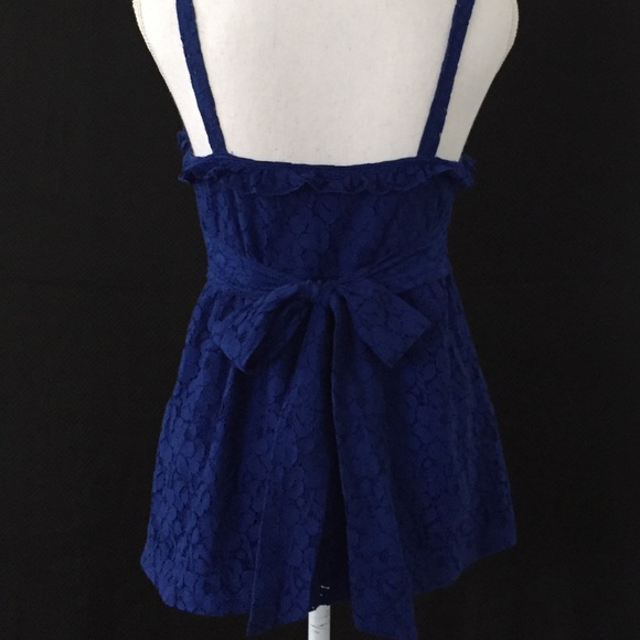 The Limited | Tops | The Limited Royal Blue Lace Cami Top Sz S Euc ...